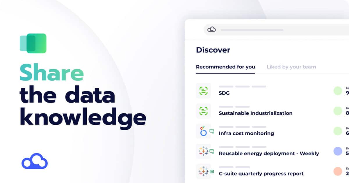 Share the Data Knowledge - DataGalaxy